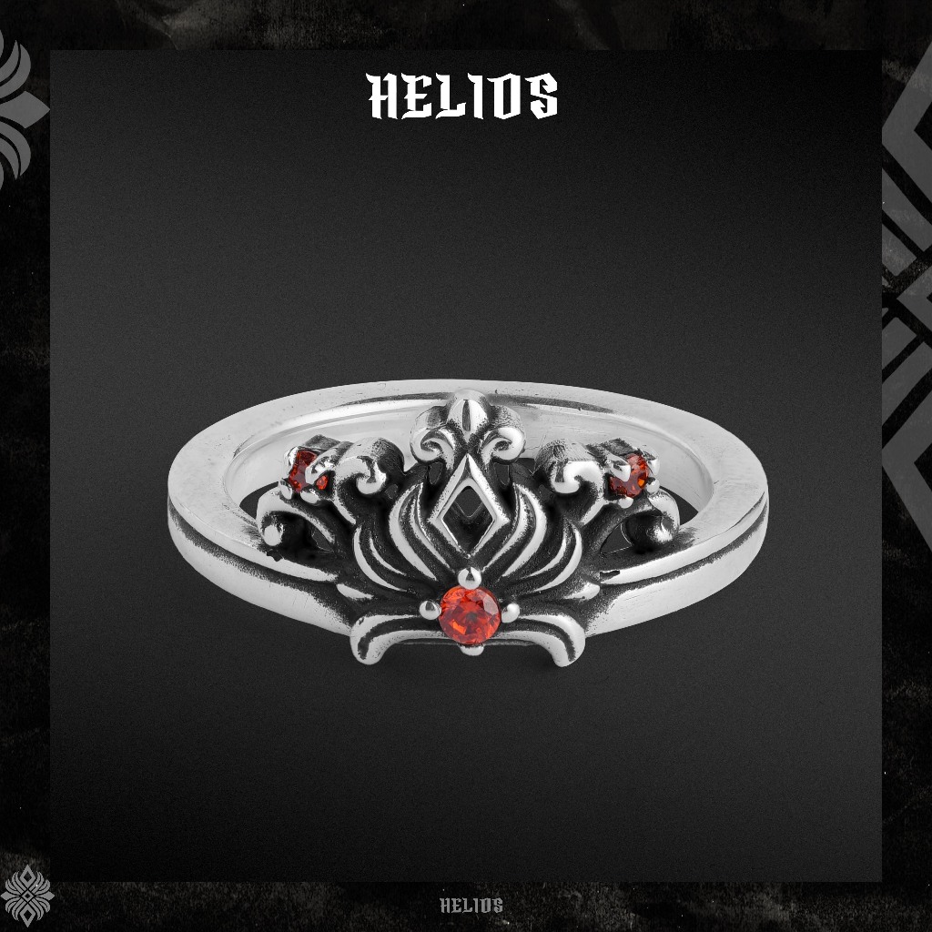 Nhẫn Bạc Nam, Nữ HeliSIlver S925 Torua Helios Black Silver Original ...