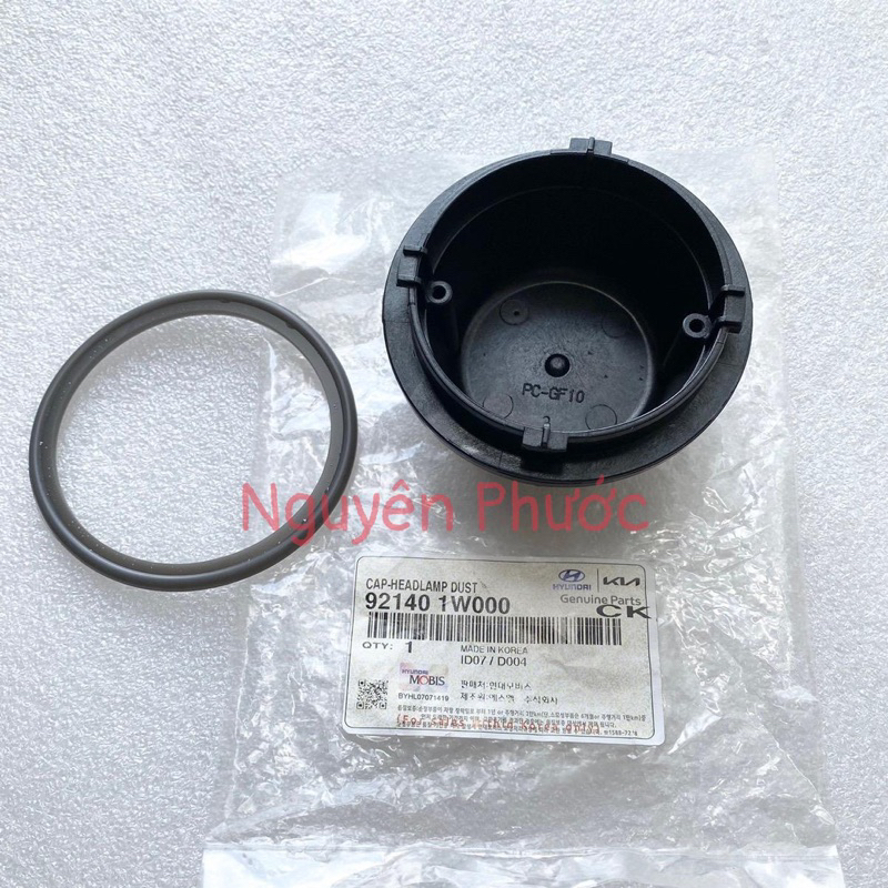 Nắp chụp bụi đèn pha 4 chấu 921401W000 [Chính hãng] Morning 12- 15 - 20 ...