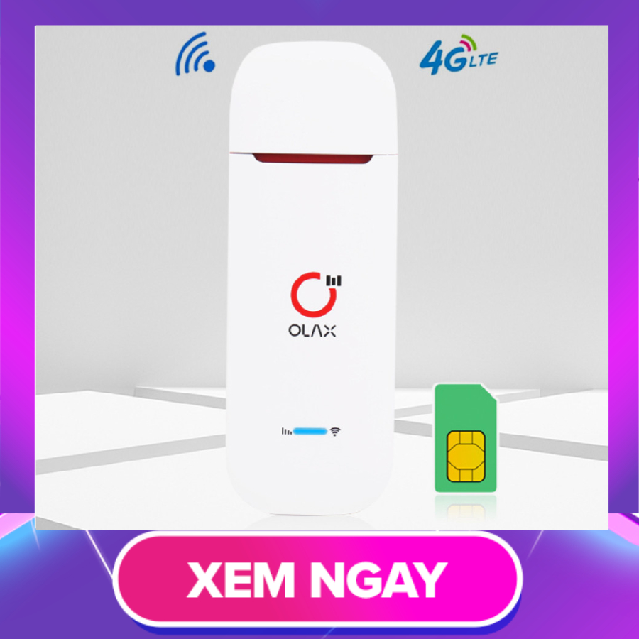USB 5G 4G Phát Wifi Từ Sim OLAX U80 U90 Thế Hệ MỚI Dùng Thông Minh Phát Mạng Siêu Tốc Độ 150mbps ...