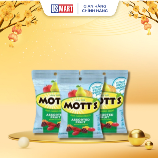 Kẹo Dẻo Mott's Assorted Fruit Mini Mỹ 23g | Shopee Việt Nam