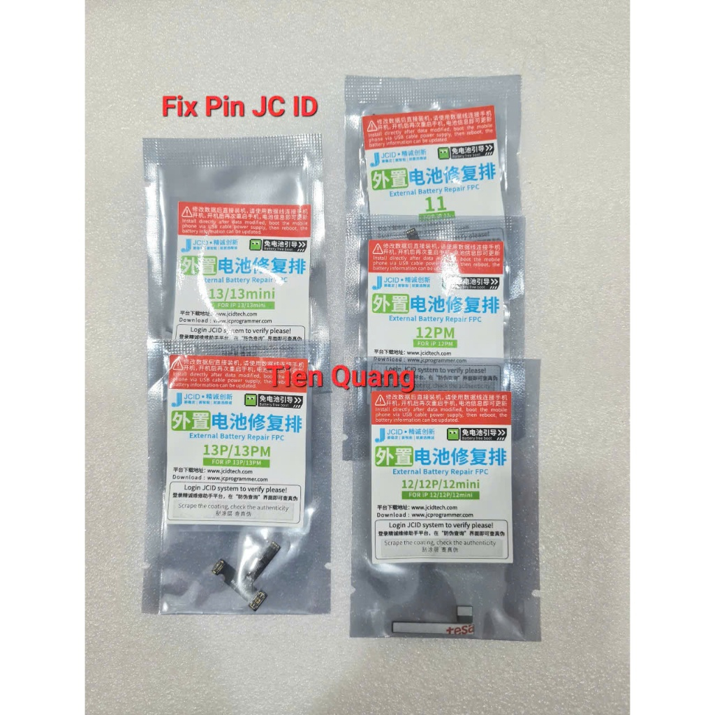 Cáp JC ID FiX pin từ 11-13PM (đủ hình) | Shopee Việt Nam