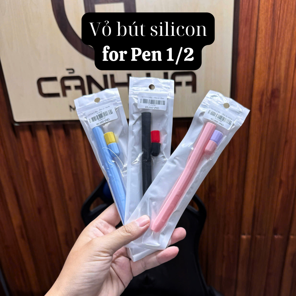Vỏ bút silicon dành cho pencil 1 và 2 có 2 đầu thay thế - VB02 | Shopee ...