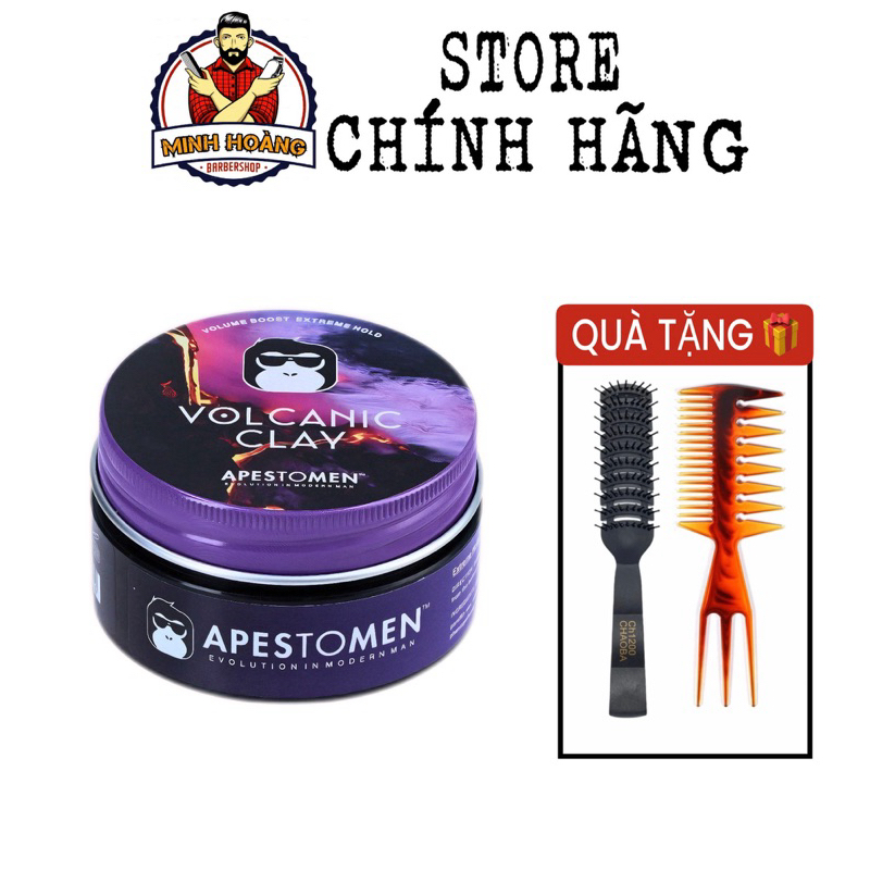 [CHÍNH HÃNG] Sáp vuốt tóc Volcanic Clay Apestomen 80g giữ nếp tốt ...