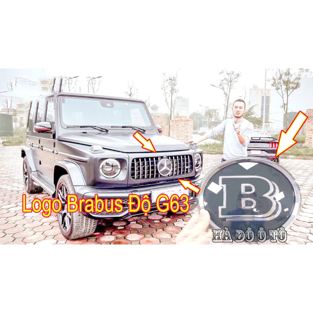 Logo Brabus Vị Trí Ca Lăng Mercedes G63 - Biểu Tượng Brabus Lắp Cho Xe ...