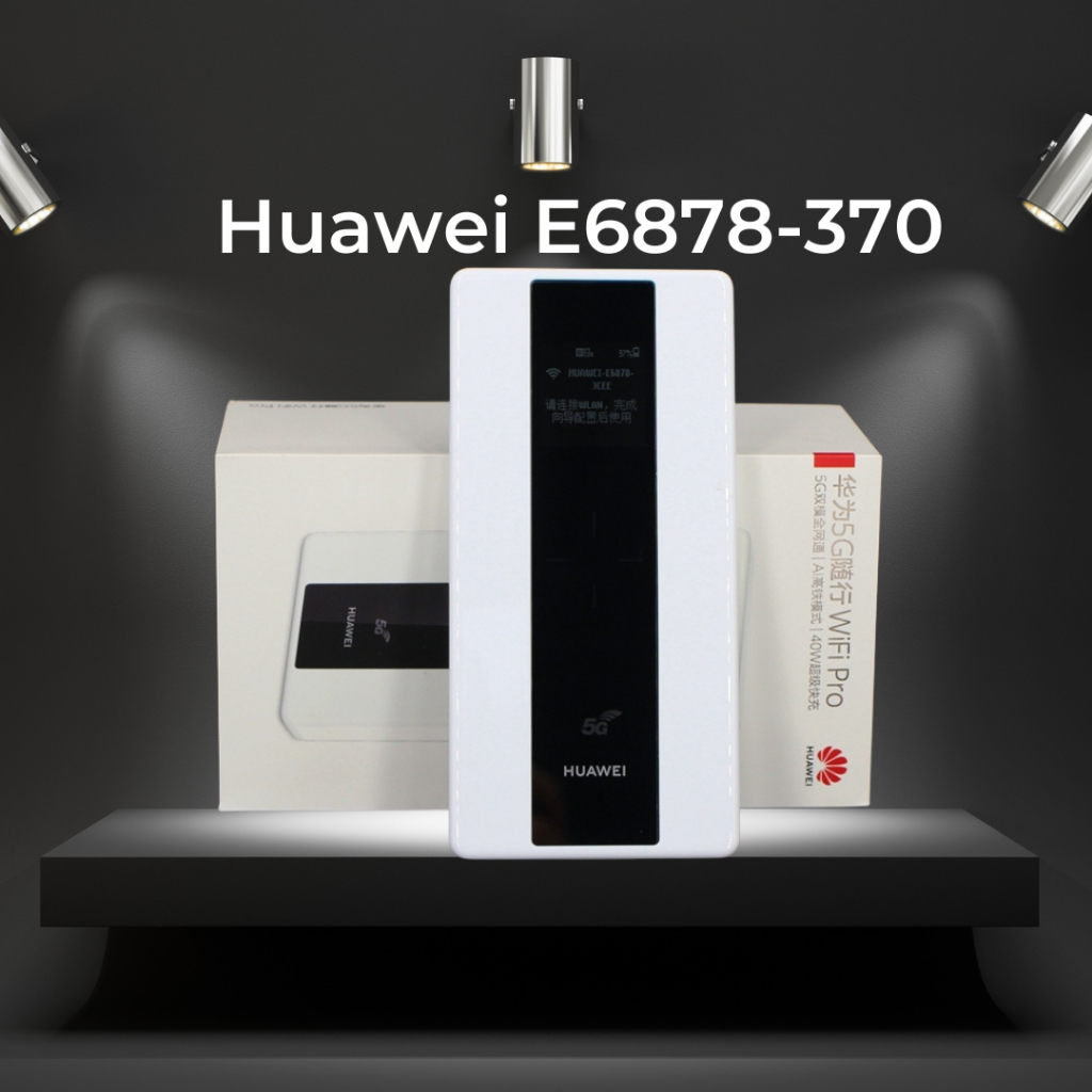 Huawei E6878-370 | Siêu Phẩm Wi-Fi 5G 2 Trong 1, Tốc Độ 1.65Gbps, Pin 4.000mAh | Bảo Hành 12 ...