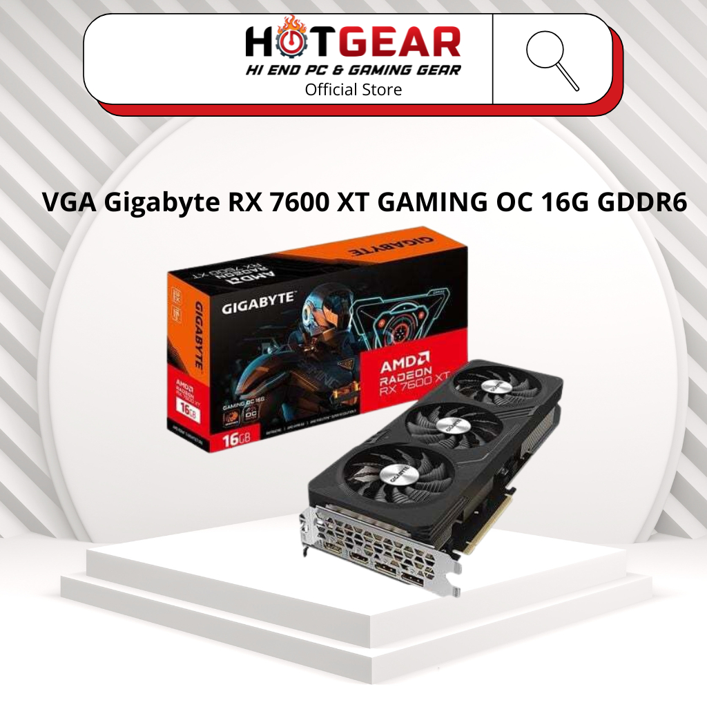 VGA Gigabyte RX 7600 XT GAMING OC 16G GDDR6 | Shopee Việt Nam