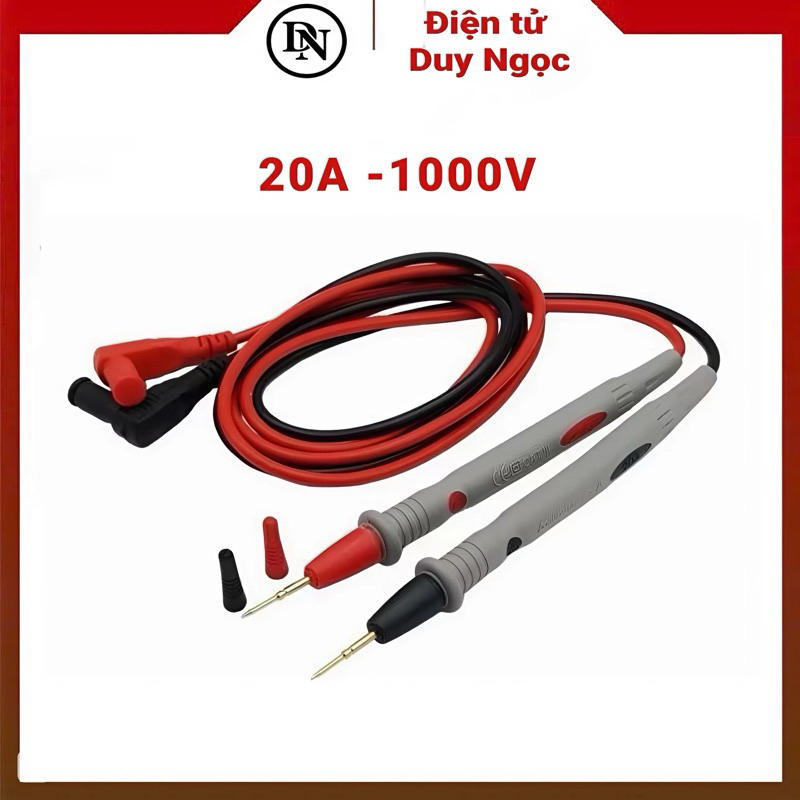 Dây đo, que đo đồng hồ vạn năng 1000v 20A | Shopee Việt Nam