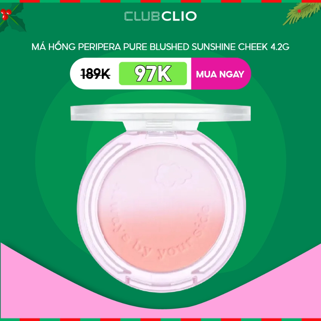 [Livestream Lucie Nguyễn] Phấn Má Hồng Peripera Pure Blushed Sunshine ...