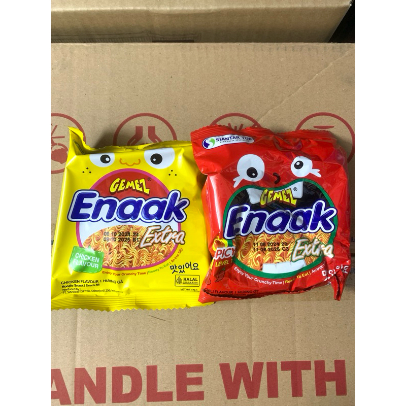 Set 3 Gói Snack Ăn Liền Mì Hương Gà Enaak 30g | Shopee Việt Nam