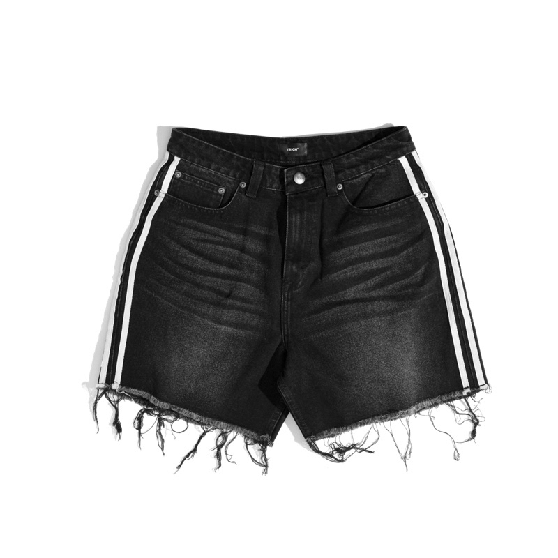 DEN JEANS SHORTS ( QUẦN SHORT 3 SỌC TRICH CLUB) | Shopee Việt Nam