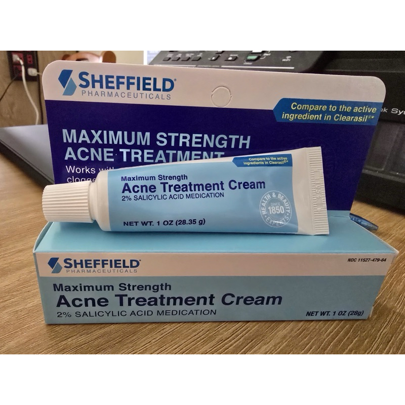 KEM LÀM GIẢM MỤN ACNE TREATMENT SHEFFIELD 28G CỦA MỸ,Date 03/2025 ...