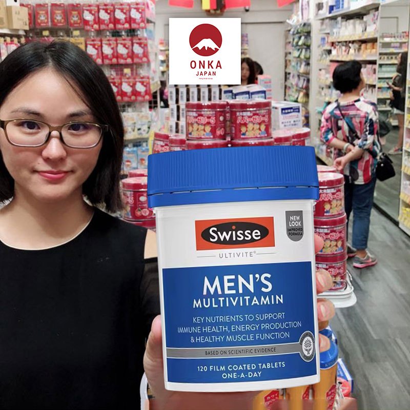 Swisse Ultivite Men's Multivitamin - Viên Uống Bổ Sung Vitamin Tổng Hợp ...