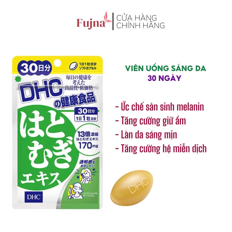 Viên uống sáng da DHC Adlay Extract Nhật Bản | Shopee Việt Nam