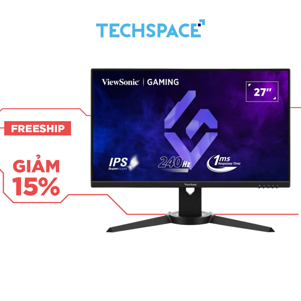 Màn Hình Máy Tính ViewSonic XG2709A, Màn Hình Gaming 27Inch 240Hz Chính Hãng - TechSpace ...