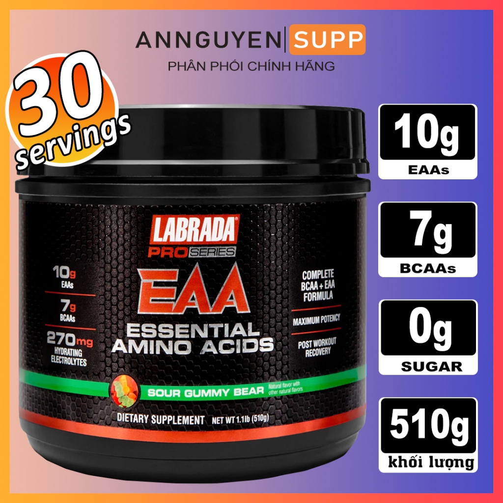 [TEM CHÍNH HÃNG BBT] EAA LABRADA PROSERIES 30 LIỀU DÙNG NHẬP KHẨU TỪ MỸ ...