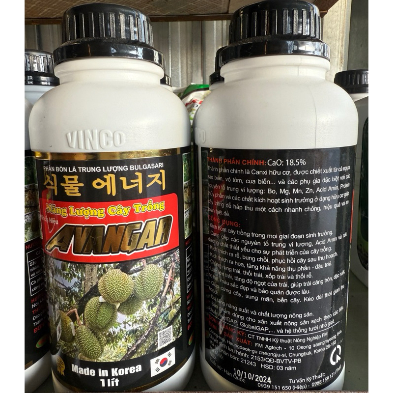 AVANGAR ( 1lit/400lit) | Shopee Việt Nam