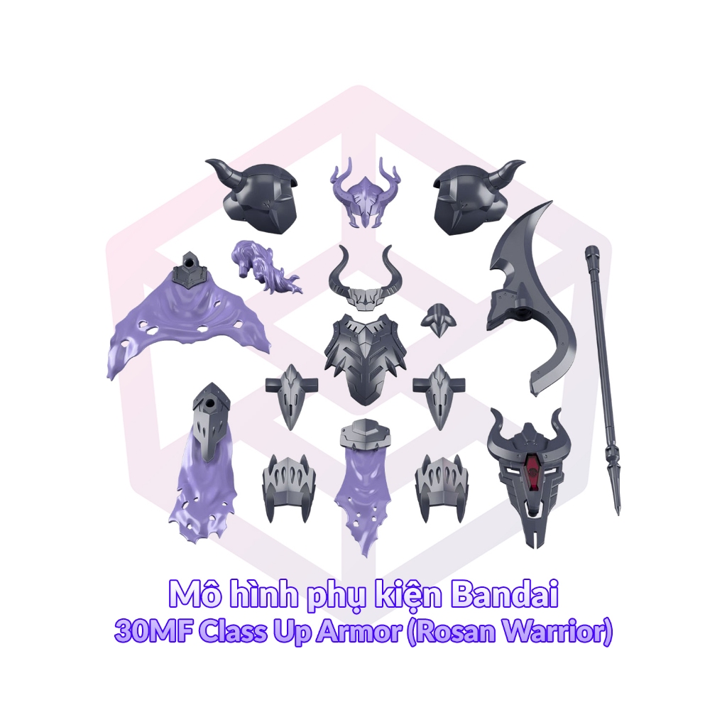 Mô hình phụ kiện Bandai 30MF Class Up Armor (Rosan Warrior) [GDB] [30MF ...