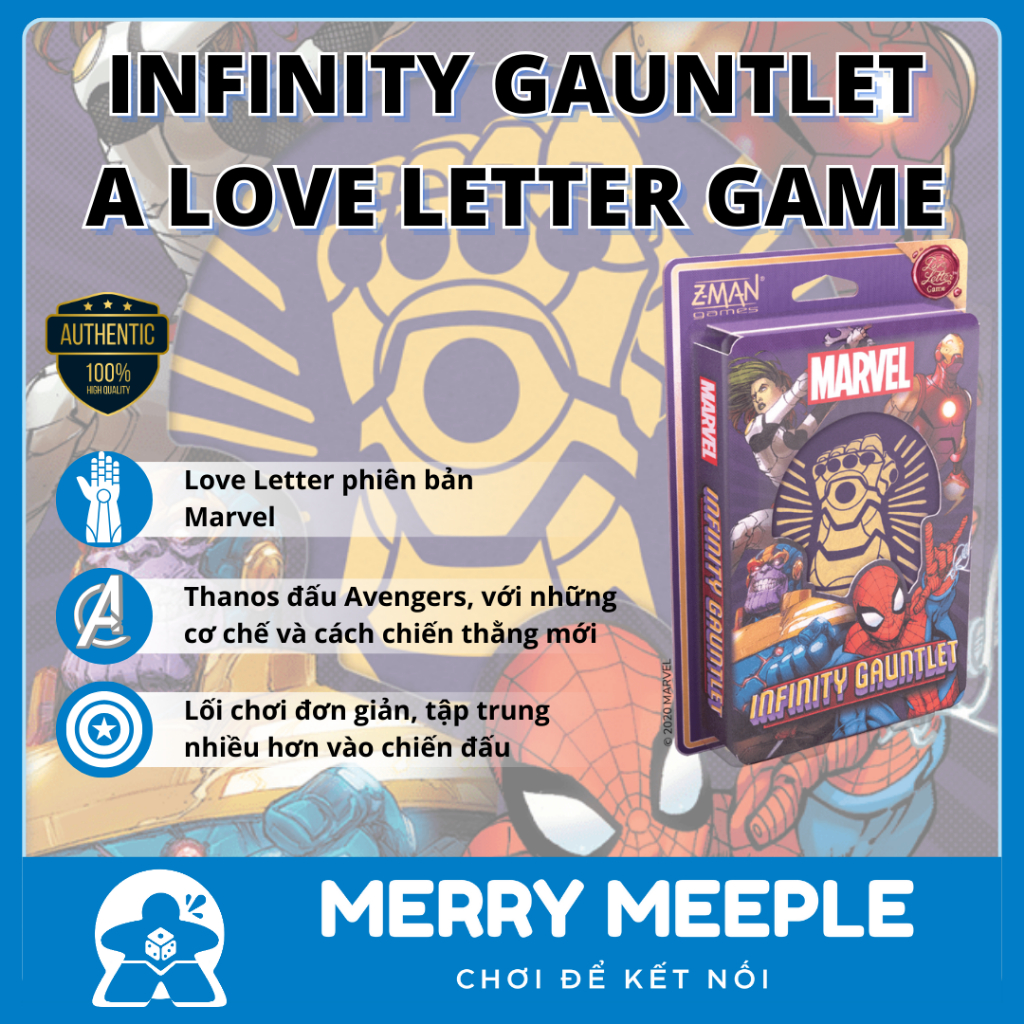 [US] Infinity Gauntlet: A Love Letter Game - Trò Chơi Board Game ...