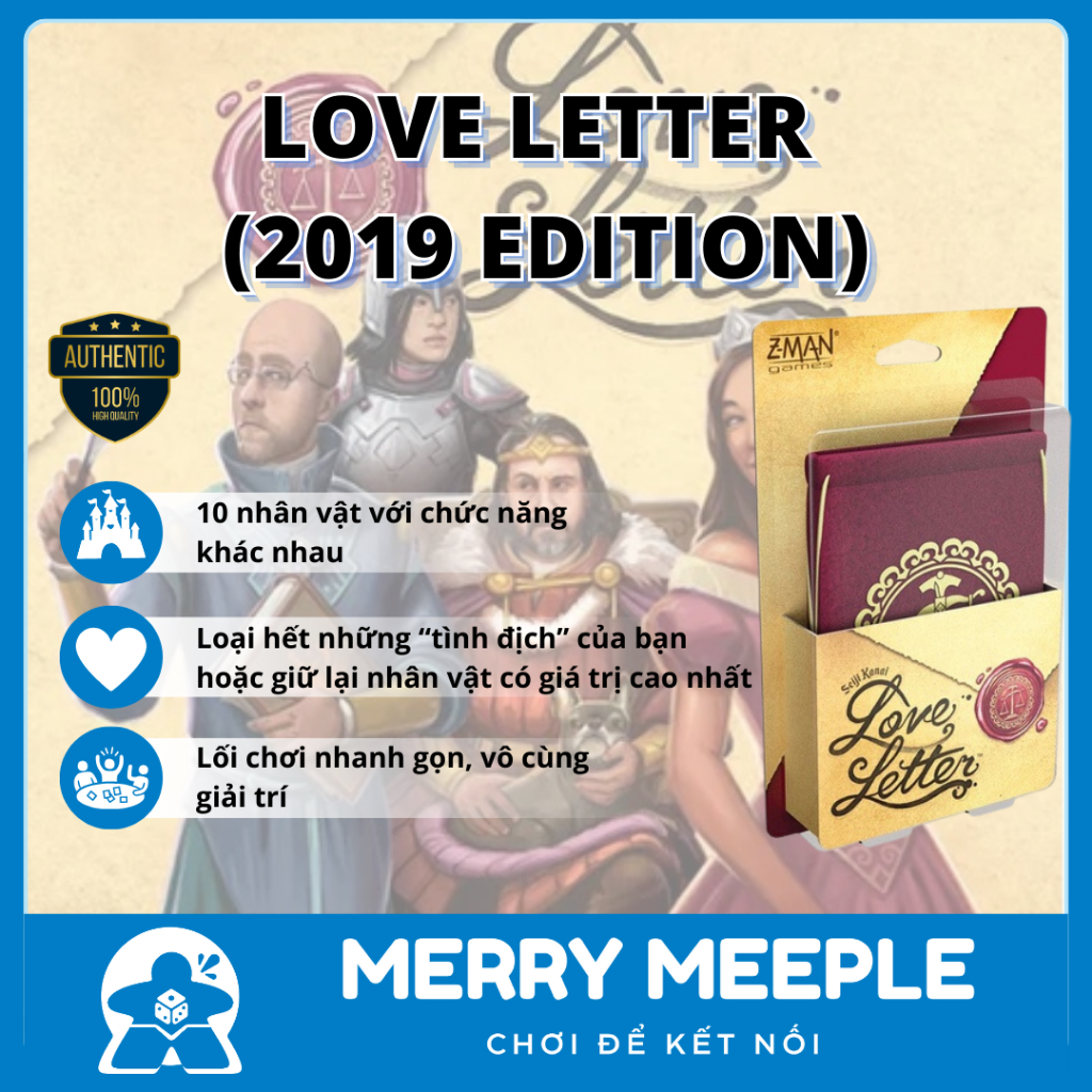 [US] Love Letter (2019 Edition) - Trò Chơi Board Game | Shopee Việt Nam