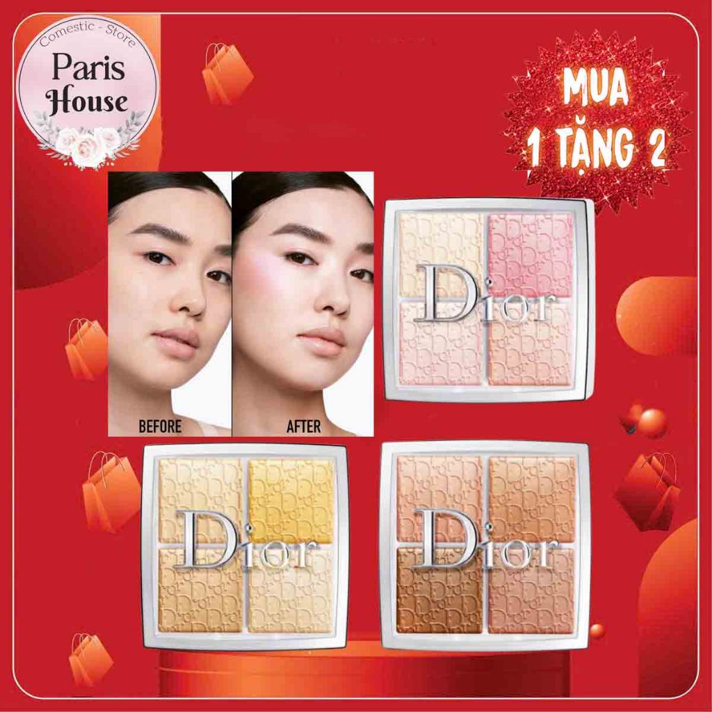 Bắt Sáng Dior Highligh Dior 4 ô Dior Back Stage Glow Face Palette 01-02 ...