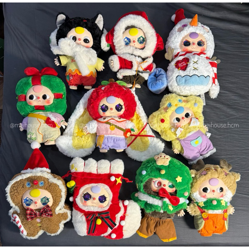 [ CHÍNH HÃNG] Búp Bê Baby Three Noel, Baby three Giáng Sinh Xmas 400% ...