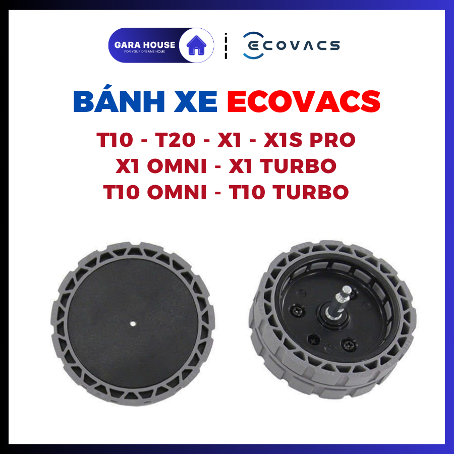 Bánh xe Robot hút bụi Ecovacs Deebot X1 T10 T20 X1 OMNI X1 TURBO T10 OMNI T10 TURBO | Shopee ...