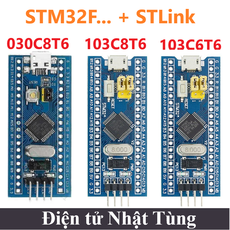 STM32F103C8T6 / STM32F103C6T6 / STM32F030C8T6 Mạch nạp STLink - V2 Vi điều khiển STM | Shopee ...