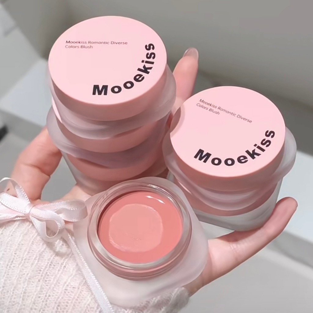 MOOEKISS - Má hồng kem Mooekiss nắp hồng trang điểm tự nhiên 5g ...