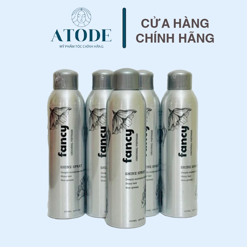 Xịt tóc FANCY tạo phồng, giữ nếp, làm bóng tóc 300ml | Shopee Việt Nam