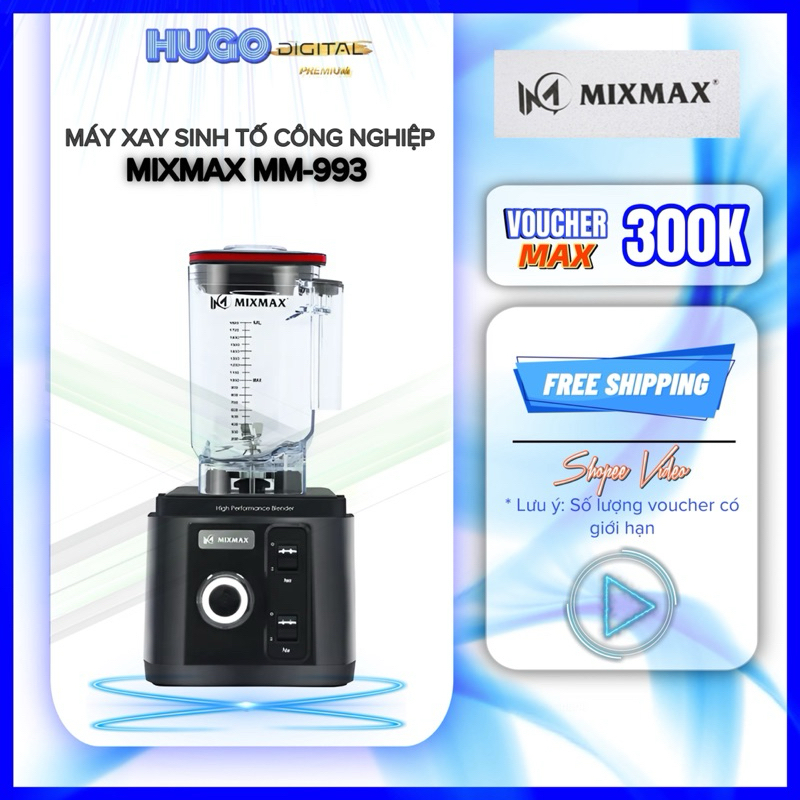 Máy Xay Sinh Tố Công Nghiệp Mixmax MM-993 | Hàng Chính Hãng bảo Hành 2 Năm | Shopee Việt Nam
