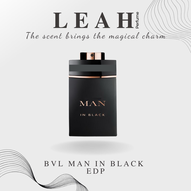 [LEAH] Nước Hoa Nam BVL Man in Black EDP 10/20ml | Shopee Việt Nam