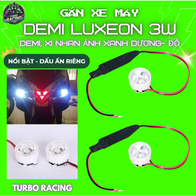 Combo 2 đèn demi xi nhan Luxeon 3W chân T10 thay thế cặp đèn sương mù ...