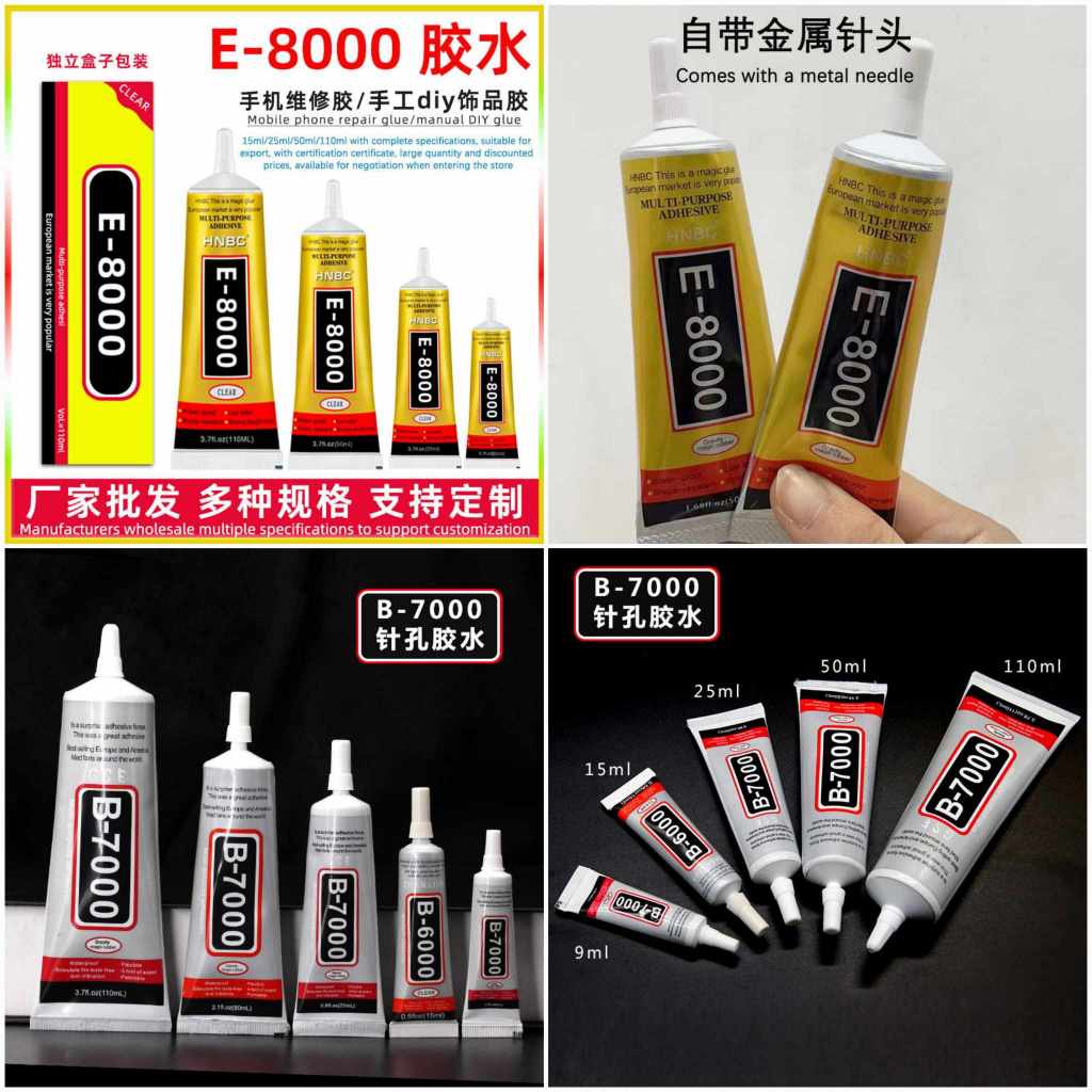 (1 tuýp)Keo dán handmade B7000, E8000, Nguyên liệu làm trang sức cổ trang, Nguyên liệu diy ...