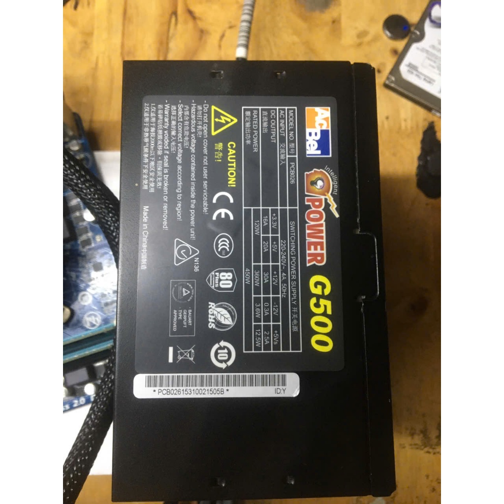 Nguồn máy tính Acbel Power G500 | Shopee Việt Nam