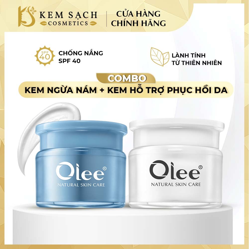 Combo Kem Dưỡng Trắng Da Chống Nắng - Ngăn Ngừa Nám Olee | Shopee Việt Nam