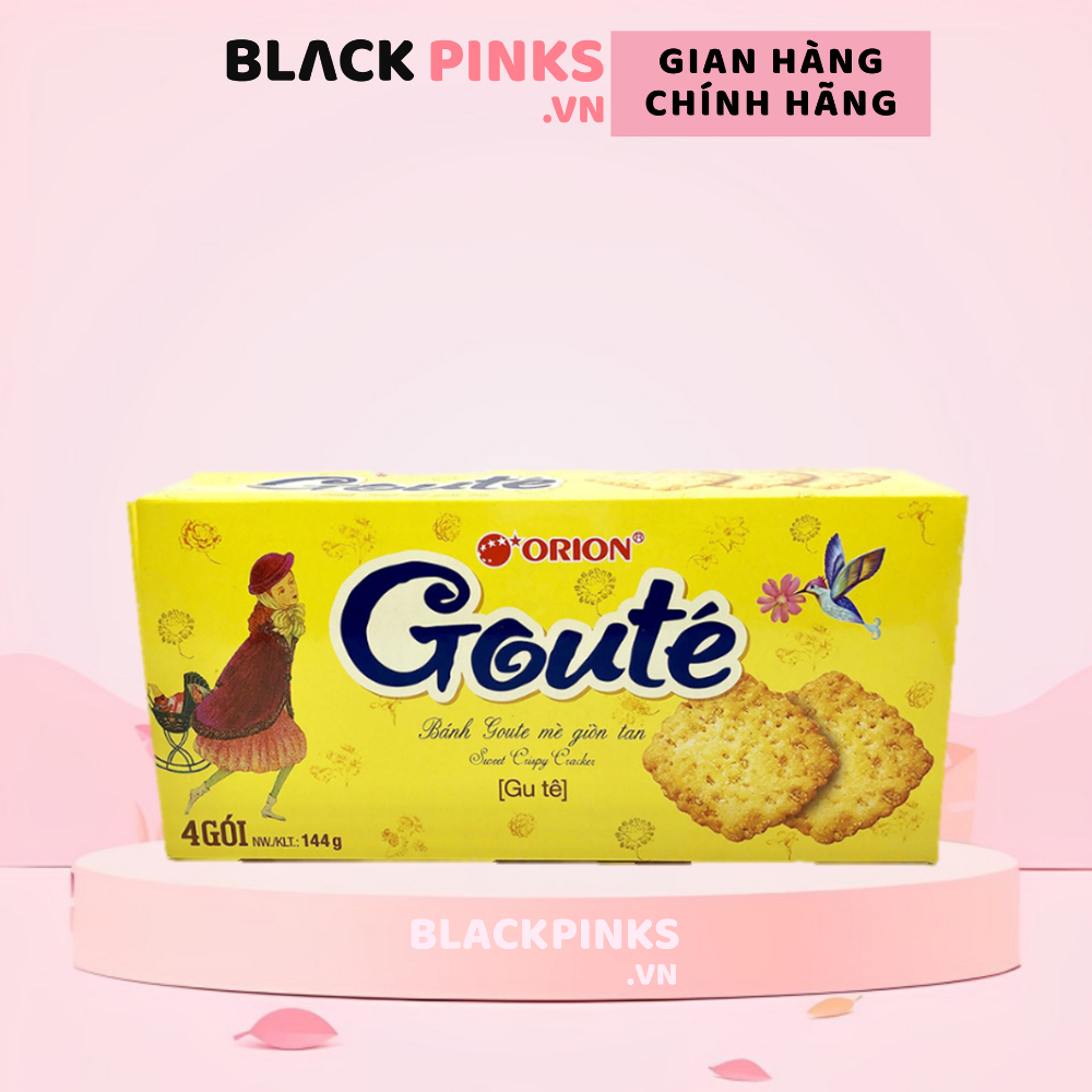 Bánh quy Goute mè hộp 4 gói 144g | Shopee Việt Nam