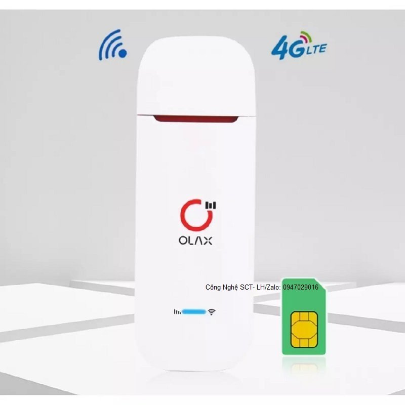 Bộ Dcom 4G Olax U80 U90 Phát Wifi Từ Sim 4G Cực Mạnh Tốc Độ Khủng Phát Mạng Nhiều Máy Kết Nối ...