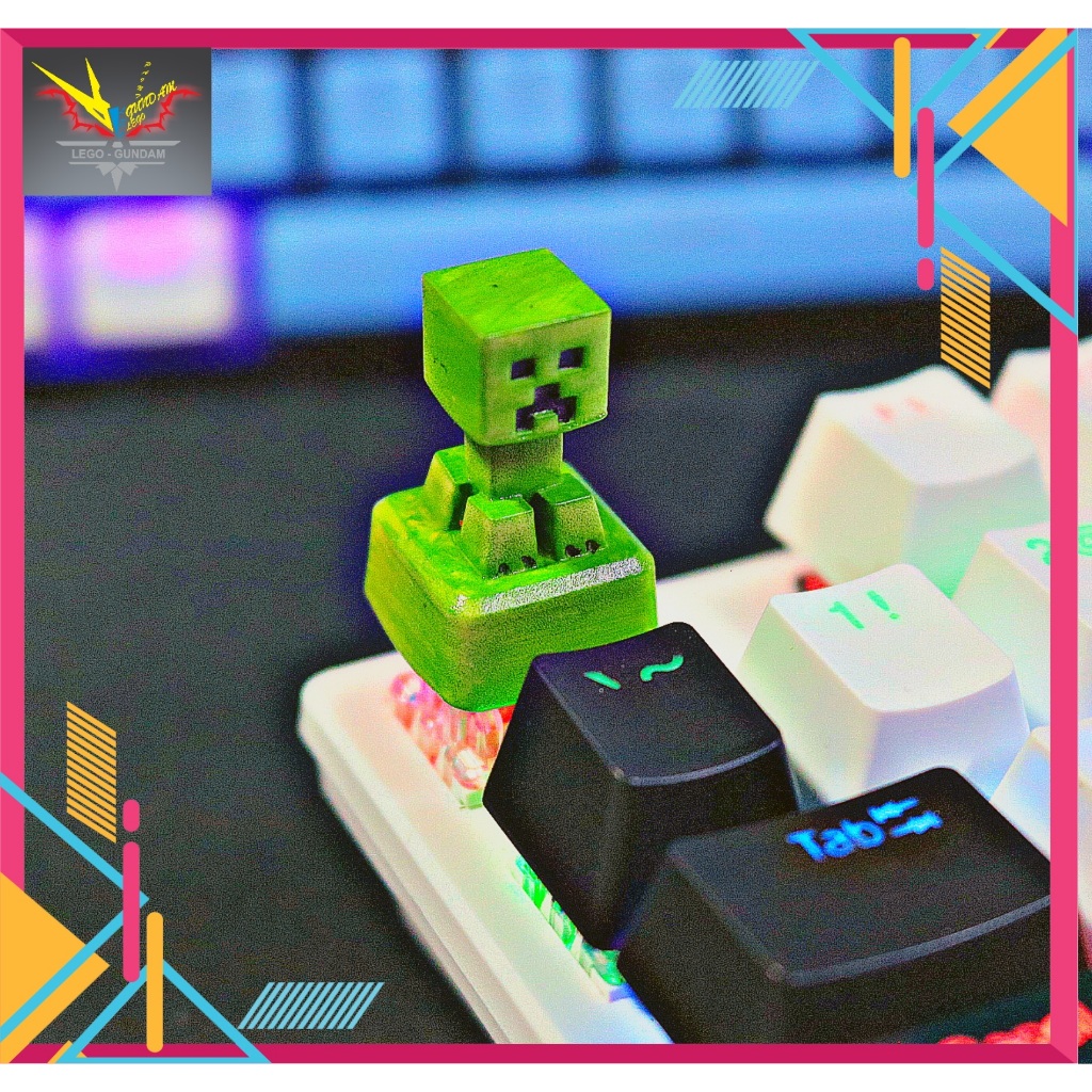 Keycap Game Minecraft Creeper | Shopee Việt Nam