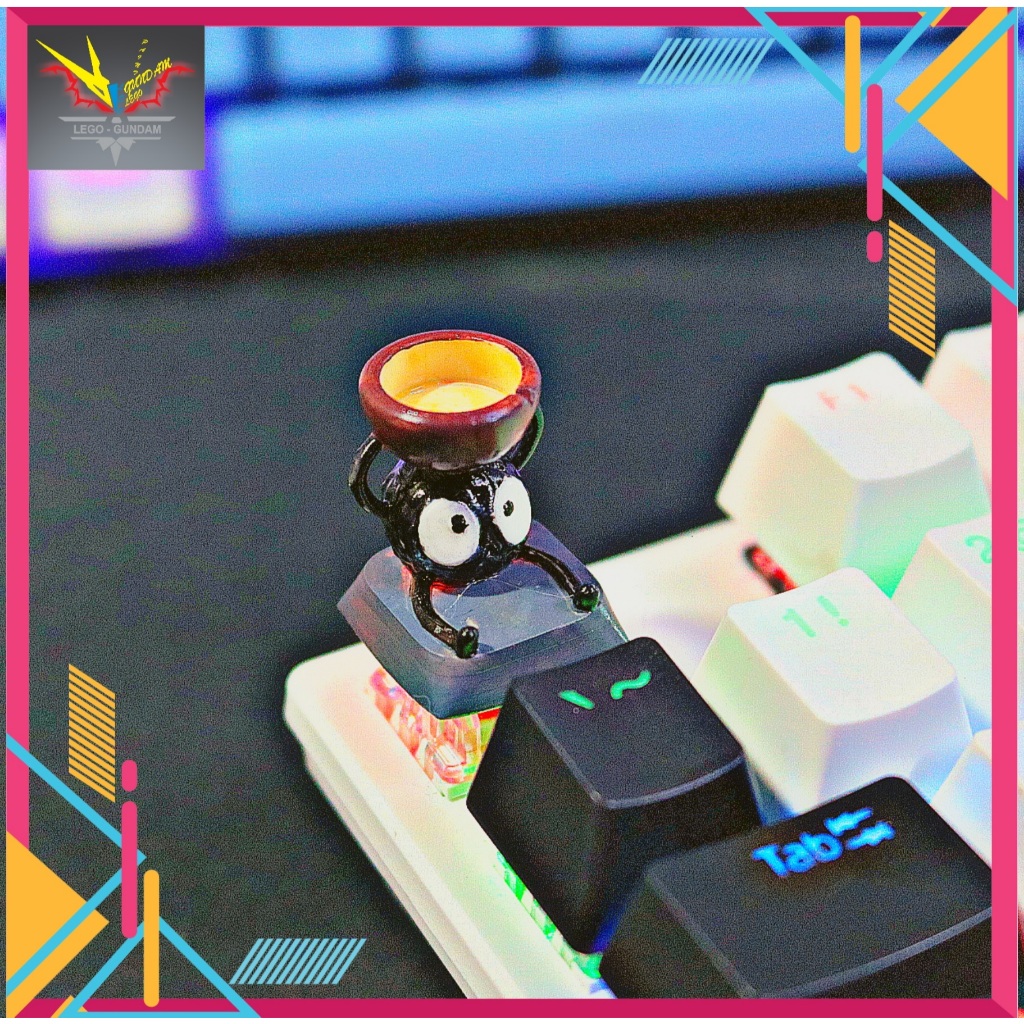 Keycap Anime Spirit Away Con Bồ Hóng | Shopee Việt Nam