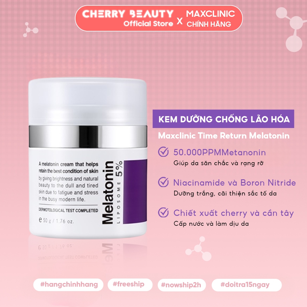 Kem Dưỡng Trắng Da Mờ Nám,Tàn Nhang, Chống Lão Hóa Maxclinic Time ...