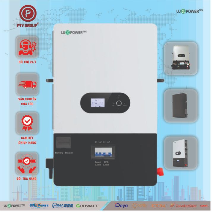 Inverter Luxpower ECO SNA 12Kw 1 Pha I Biến Tần Hybrid | PTV GROUP ...