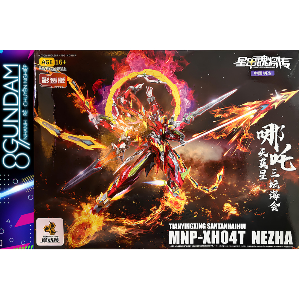 [CÓ SẴN] Mô Hình Lắp Ráp HiRM MNP-XH04T Nezha "Na Tra" Natra Clear ver ...