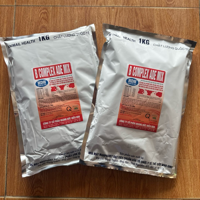 Combo 2 gói HDH B COMPLEX ADE MIX 1Kg BỔ SUNG CÁC VITAMIN THIẾT YẾU MỘT ...
