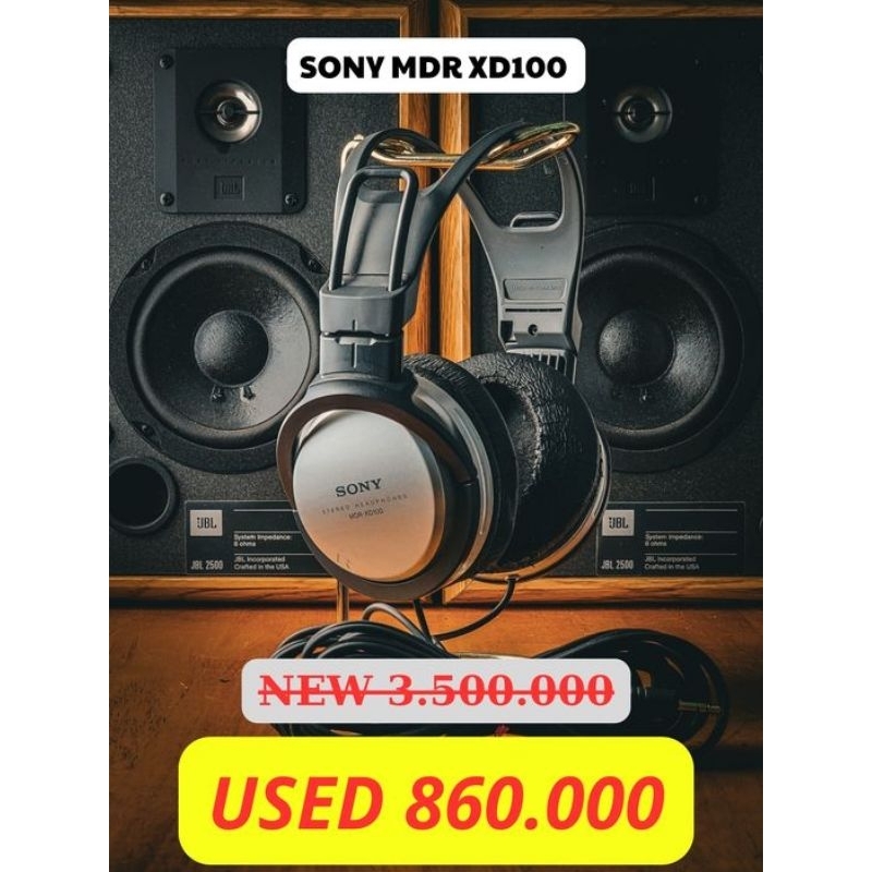 Tai nghe Sony MDR-XD100 cũ đẹp giá rẻ | Shopee Việt Nam