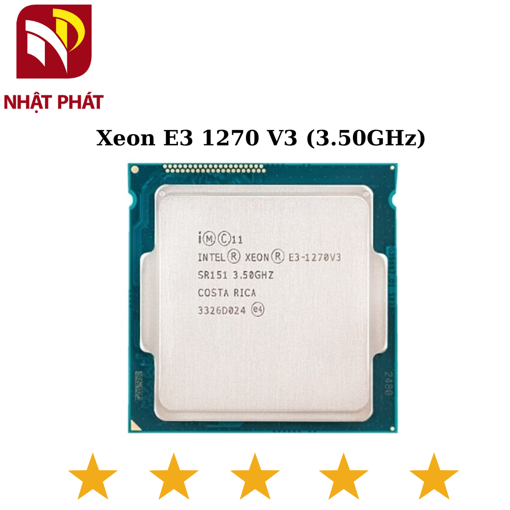 Cpu Intel Xeon E3 1270 V3 (3.50GHz/ 4 lõi/ 8 luồng/ Socket 1150 ...