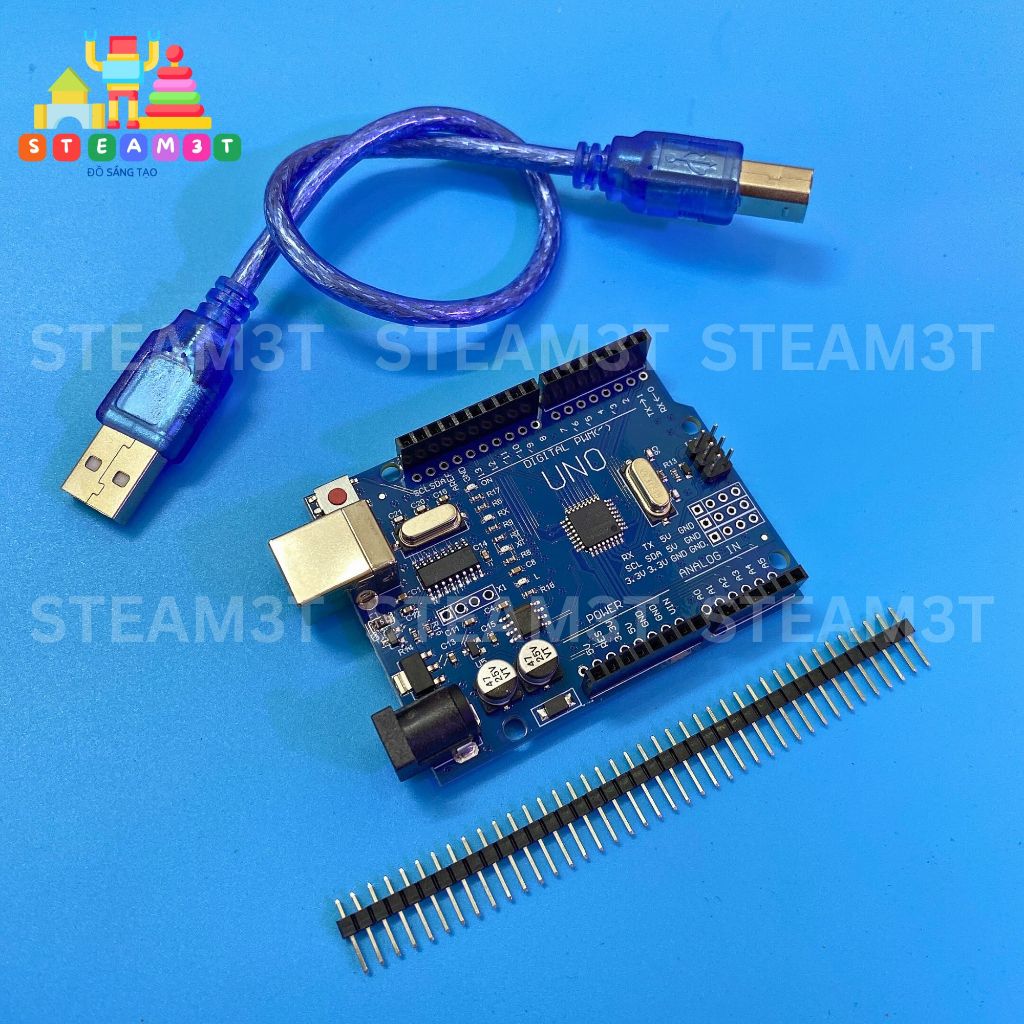 Arduino uno R3 bo mạch chủ phát triển chíp dán CH340G ATmega328P kèm ...
