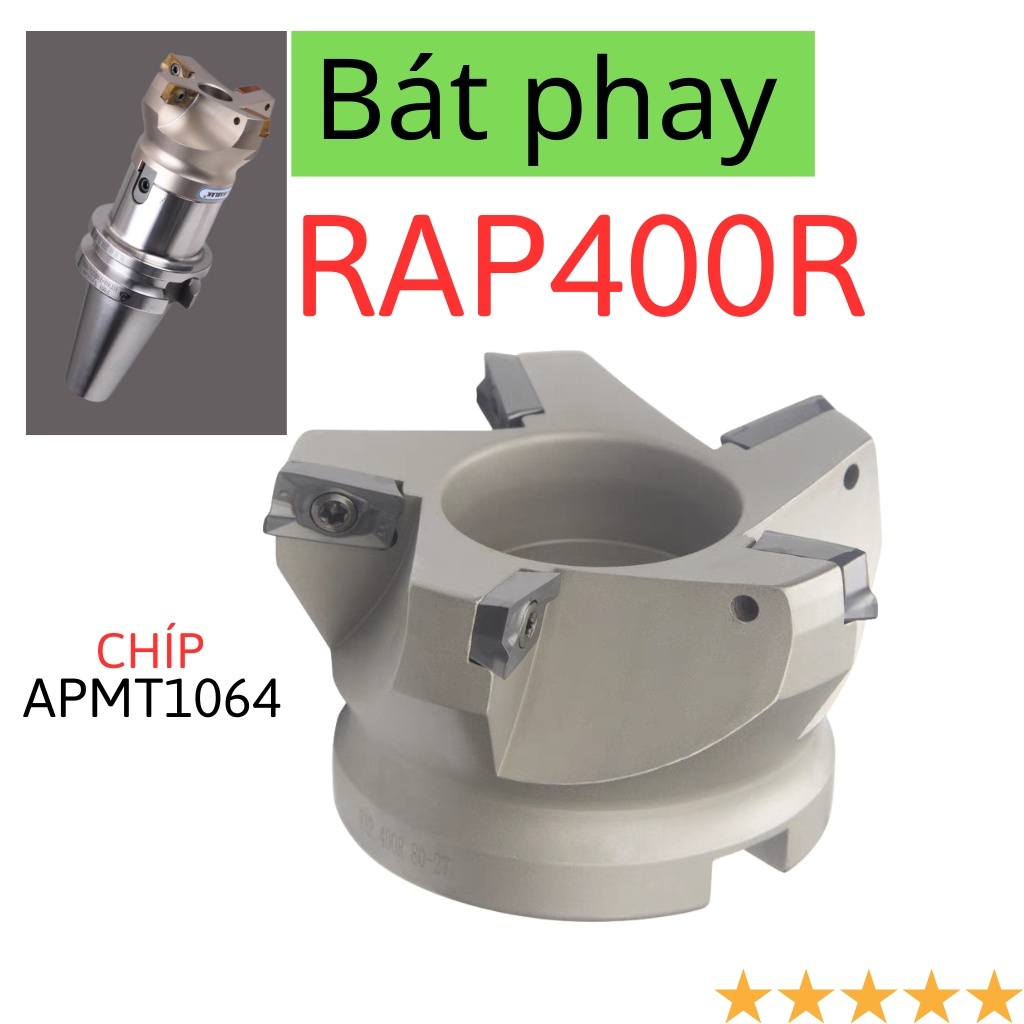 Bát phay RAP400R,đài phay gắn chip ngang apmt1604,đĩa phay tận dụng mặt ...