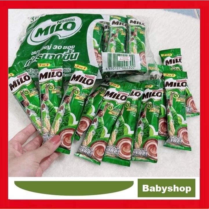 [HàngHot] 1 bịch MILO bột 48 gói nhỏ - sữa milo nestle dạng bột - sữa ...