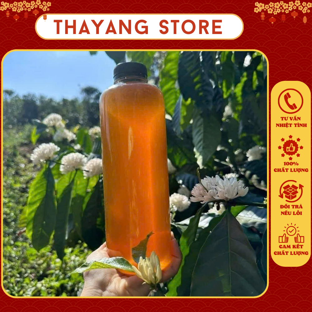 Mật ong hoa cafe Hoa Cà Phê Nguyên Chất 1L | Shopee Việt Nam