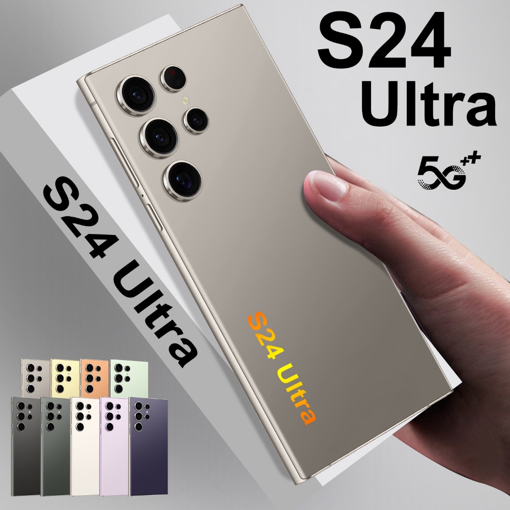 S24 Ultra Điện thoại mới: Màn hình FHD + 7.3 ", Máy ảnh kép 72MP + 108MP, 5G, SIM kép, Hỗ trợ S ...